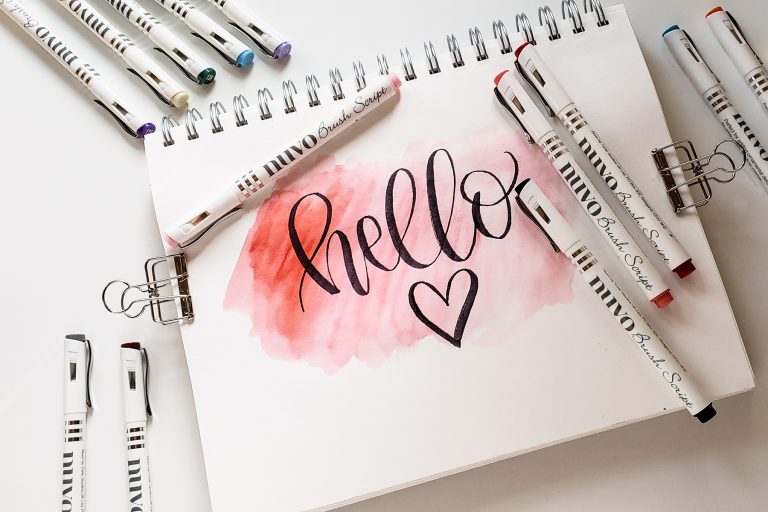 Nuvo Brush Script Marker • Shawna Clingerman